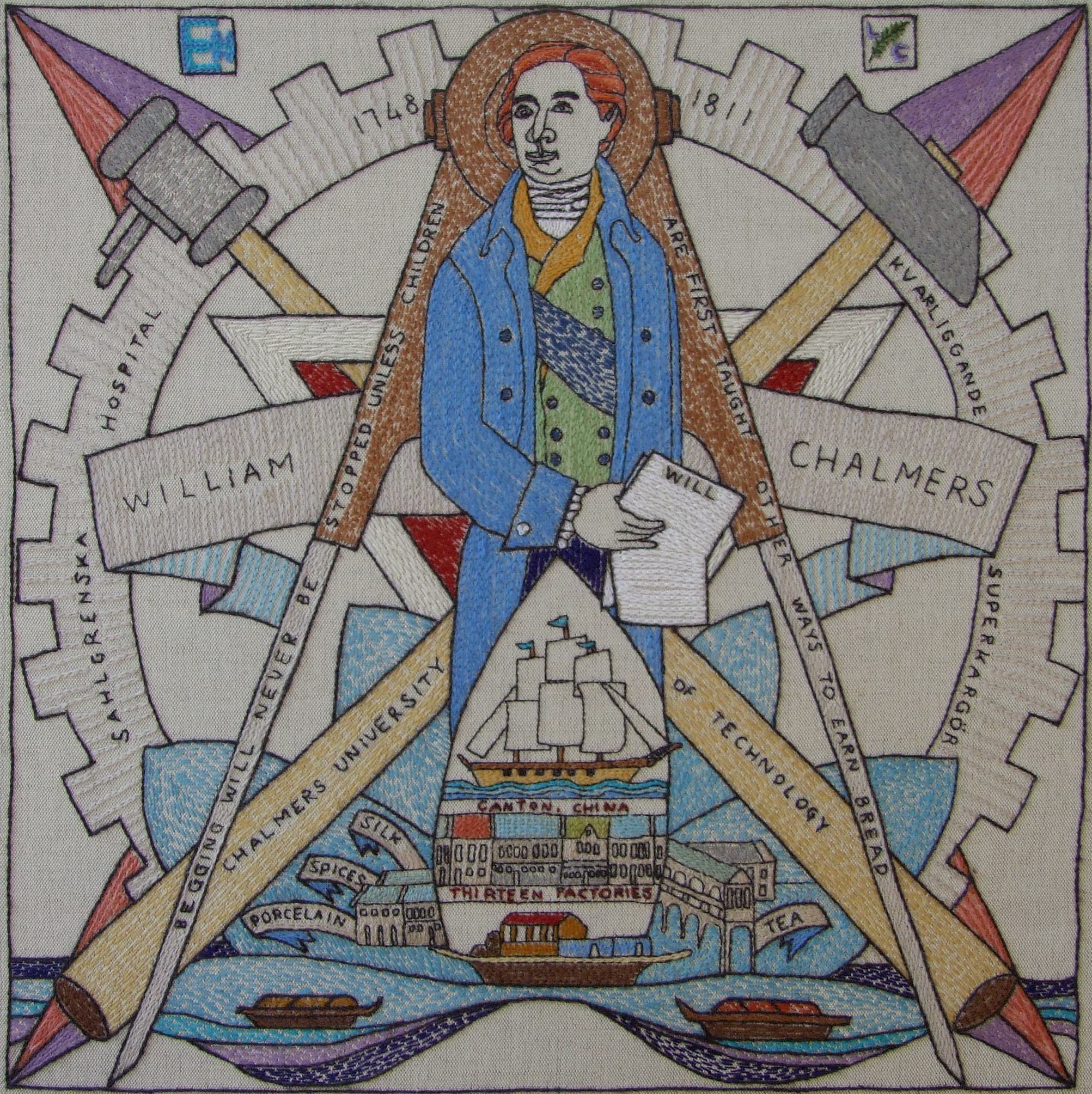 SE03 – William Chalmers – Scottish Diaspora Tapestry