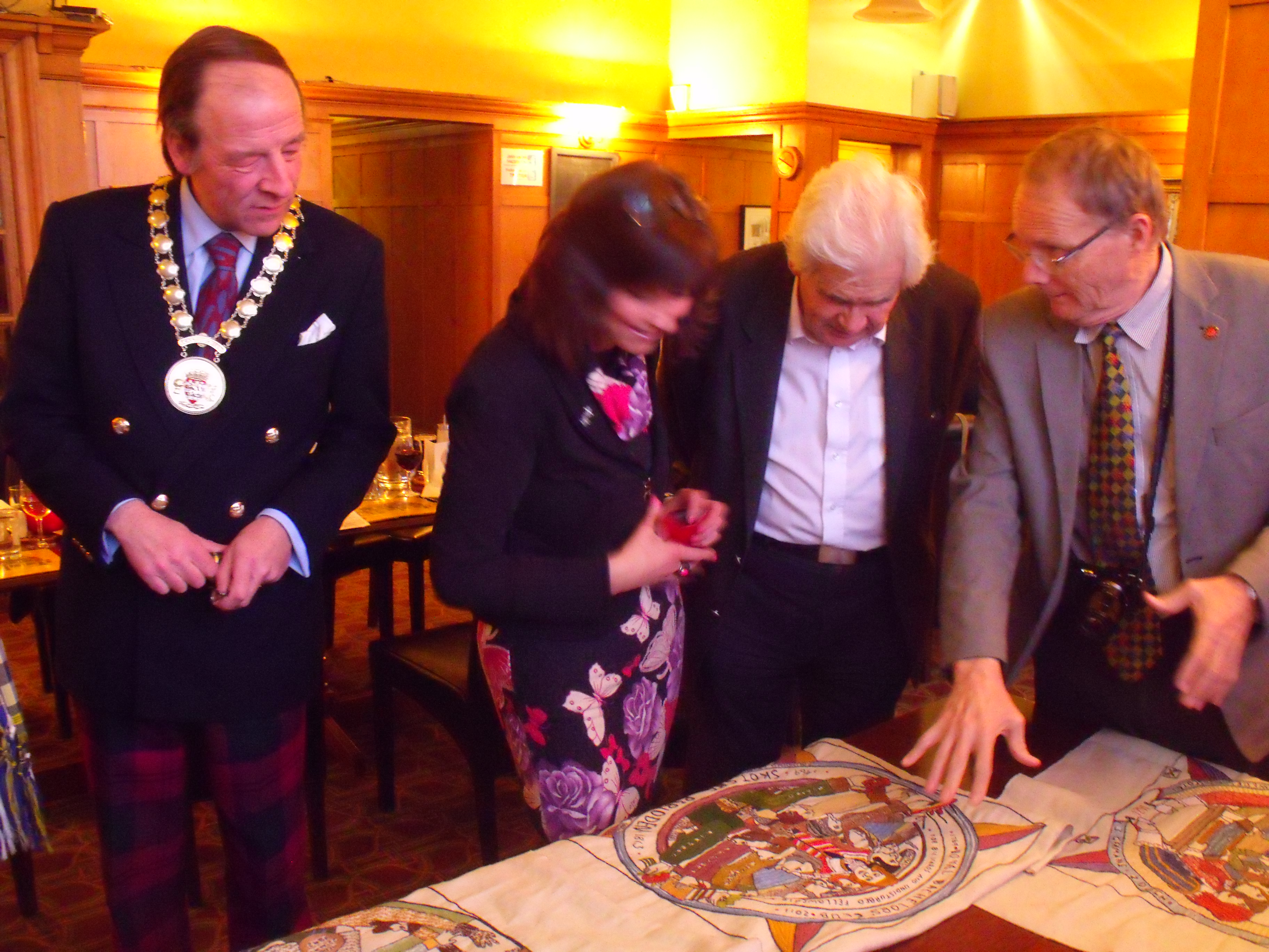 Sweden arrives in Scotland – Scottish Diaspora Tapestry